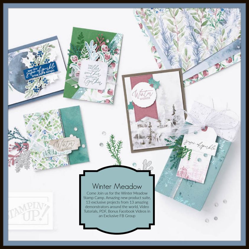 Winter Meadow Free Stamp Camp – Stamping Mom