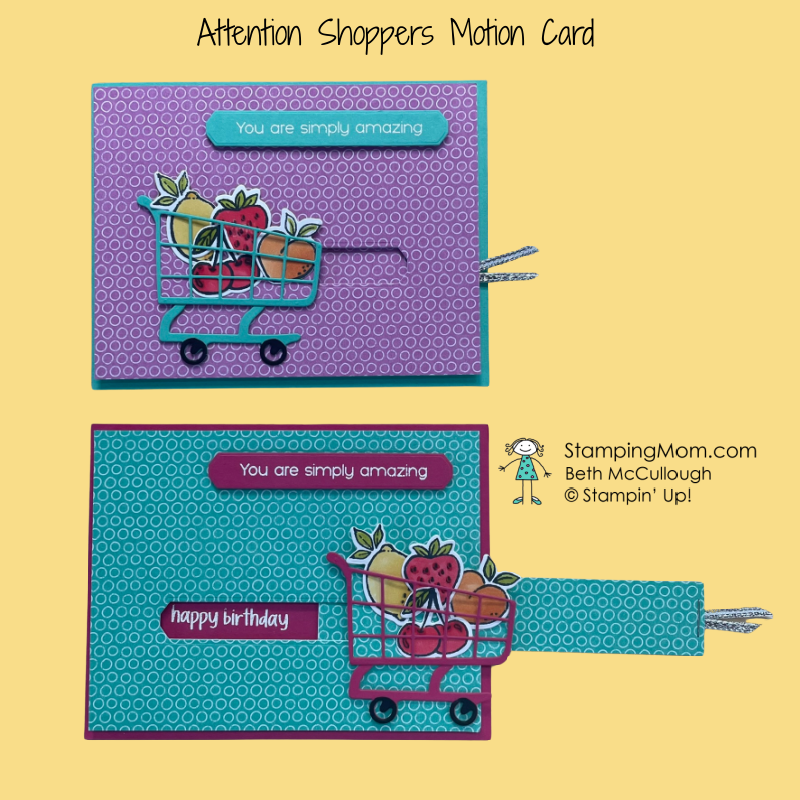 💖Attention Shoppers Motion Card💖 – Stamping Mom